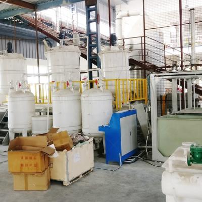 China Cellphone Board Cpu Storage Chip Extractie En Raffinage Machine En Metaal Extractie Te koop