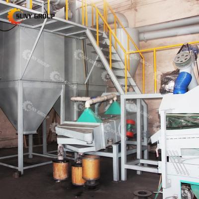 China Instalação de reciclagem de baterias de iões de lítio de sucata controlada por PLC para o processamento de baterias de resíduos à venda
