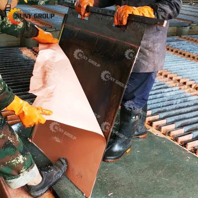 Cina Alti vantaggi macchina di raffinazione a catodo di rame per impianti di produzione in vendita