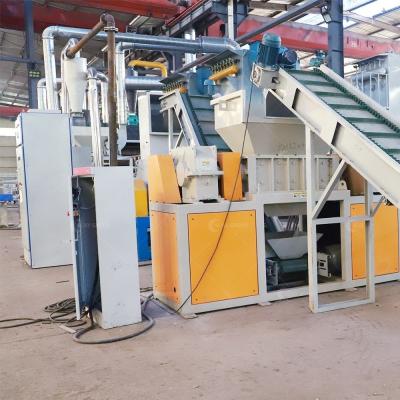 China 8000 KG High Recovery Rate Used Solar Cell Panel Silicon Recycling Plant with 102 kW Power for sale