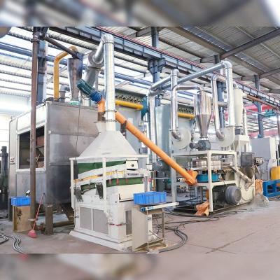 China kosten Efficiëntie Zonnepanelen Recycling Machine voor het scheiden van afvalglas en silicium Te koop