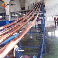 China Bearing Core Components Automatic Copper Aluminum Rod Upward Continuous Casting Machine for sale