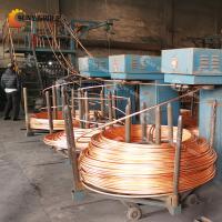 China Bearing Core Components Automatic Copper Aluminum Rod Upward Continuous Casting Machine for sale