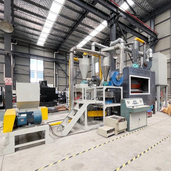 Quality Aluminum-plastic Waste Treatment Crushing and Separating Equipment for Retail for sale