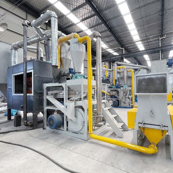 Quality Aluminum-plastic Waste Treatment Crushing and Separating Equipment for Retail for sale