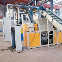 China Efficiently Recycle Mono Solar Panels with PLC Controlled Crushing Separating Machine for sale