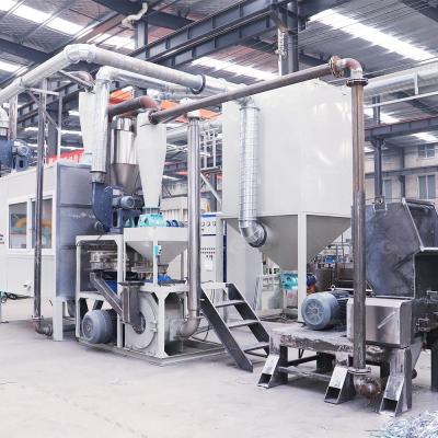 China 200-1000kg/h Capacity Stand Up Laminated Pouches Recycling Machine with 2500KG Weight for sale