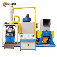 China Copper Chopper for Final Product Copper Plastic Wire Granulator Separating Machine for sale