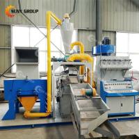China Professional Copper Cable Wire Recycling with PLC Control Copper Wire Granulator for sale