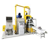 China Mini Scrap Copper Recycling Cable Granulator Machine for 0.2-20mm Processing Diameter for sale