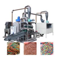 China Customized Voltage Waste Cable Wire Granulator Copper Separate Recycling Machine for sale