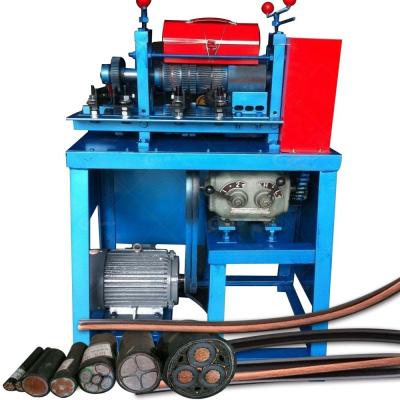 China Separate Copper from Rubber/Plastic Casings with Automatic Cable Stripping Machine for sale