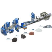 China Solar Panel Aluminum Frame Deframing Machine with Improved Separation Efficiency for sale