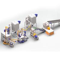 China Solar Panel Aluminum Frame Deframing Machine with Improved Separation Efficiency for sale