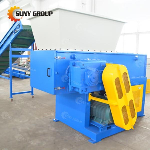 Quality Final Materials Size 4-8cm Small Metal Shredder Perfect for Used Plastic Wood Pallets for sale