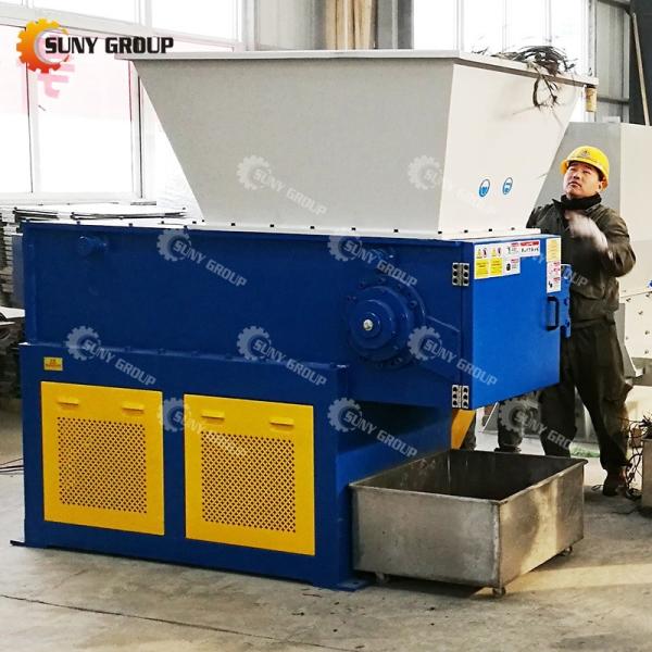 Quality Final Materials Size 4-8cm Small Metal Shredder Perfect for Used Plastic Wood for sale