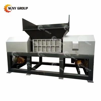 China Video Technical Support After Service Double Shaft Plastic Recycling Shredder Machine for sale