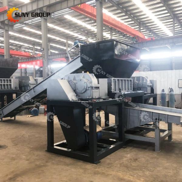Quality 2300KG Double Shaft Shredder Machine For Metals Scrap Metal Crusher For Your for sale