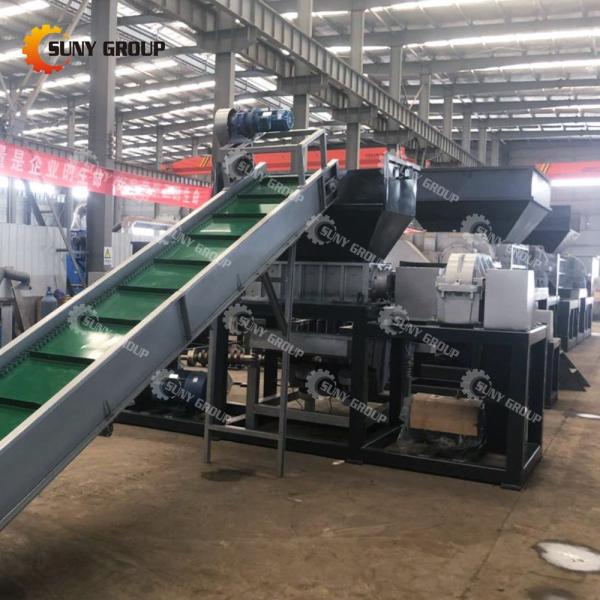 Quality 2300KG Double Shaft Shredder Machine For Metals Scrap Metal Crusher For Your for sale