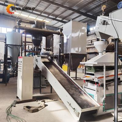 China Máquina de reciclagem de baterias de lítio totalmente automatizada para todas as especificações de baterias à venda