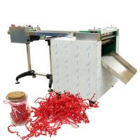 China Cutting Function Paper Shredder Machine for Crinkle and Zigzag Raffia Gift Filler for sale