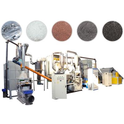 China 200-1000kg/h Capacity Solar Module Recycling Machine for Silicon Module Disposal for sale
