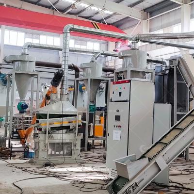 China Scrap Battery Recycling Machine for Lithium Batteries PLC Controlled Recycling System for sale