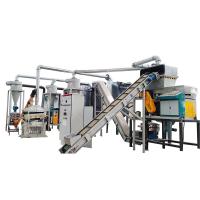 China Li Battery Shredding System PLC PC Touch Screen Control for Soft Package Battery Disposal for sale