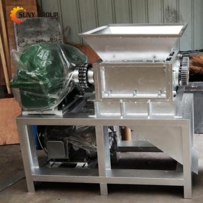 China Small Drum Shredding Plastic Drum Shredder with Multifunctional Waste Material Shredder for sale