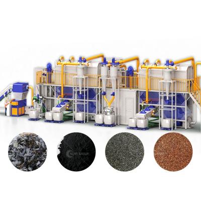 China Easy Operation Scrap Lithium Ion Battery Separating Production Line for Recycling for sale