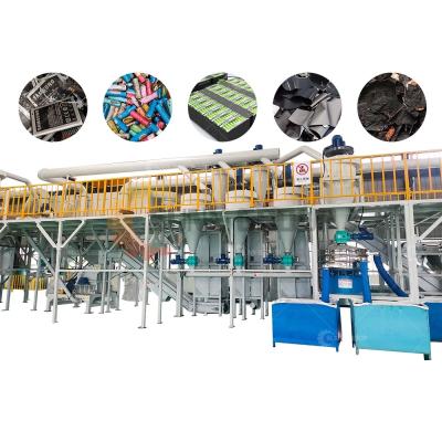 Cina 200-1000KG/H Acid Lithium Battery Equipaggiamento separato per il riciclaggio di telefoni cellulari e automobili in vendita