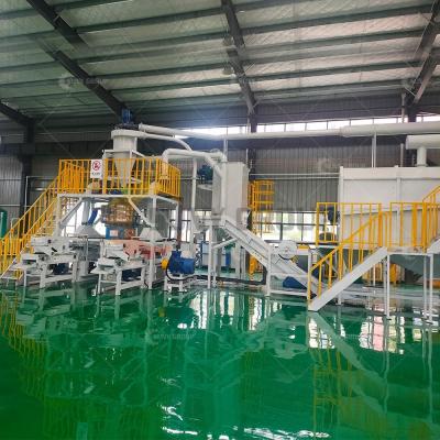 Cina 200-3000 kg/h Macchina di riciclaggio delle batterie a borsa in Li-polimero per batterie cilindriche per automobili in vendita
