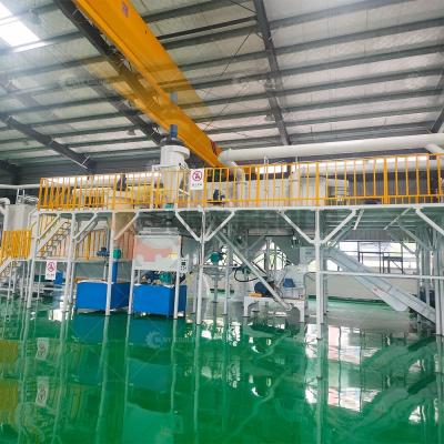 Cina 200-3000 kg/h Macchina di riciclaggio delle batterie a borsa in Li-polimero per batterie cilindriche per automobili in vendita