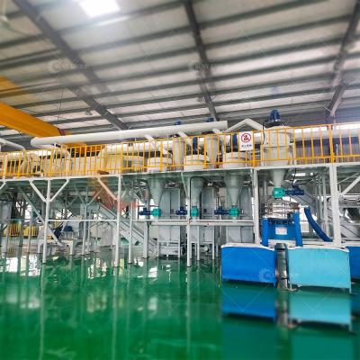 China Equipamento de reciclagem de pequenas baterias de sucata de ácido vegetal com potência de 25 kW à venda