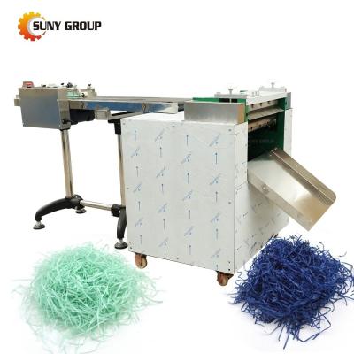 China Strip-Cut Wrinkle Paper Shredder Christmas Gift Package Crinkle Paper Cutting Machine for sale