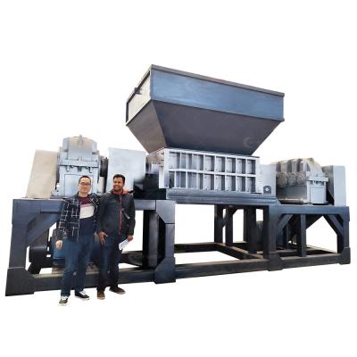China 3300KG Weight Carbon Steel Truck Tyre Shredder Machine for Metal Processing Plant for sale