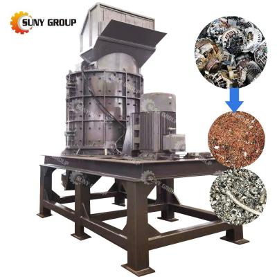 China Carbon Steel Waste Crushing Machine Heavy Vertical Type Powerful Scrap Metal Crusher for sale