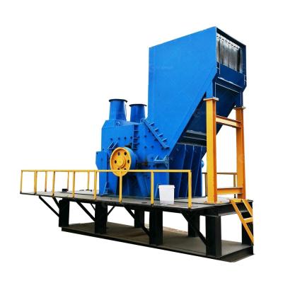 China 155kW Power Industrial PCB Boards Crushing Machine with Scrap Engine Block Hammer Head for sale