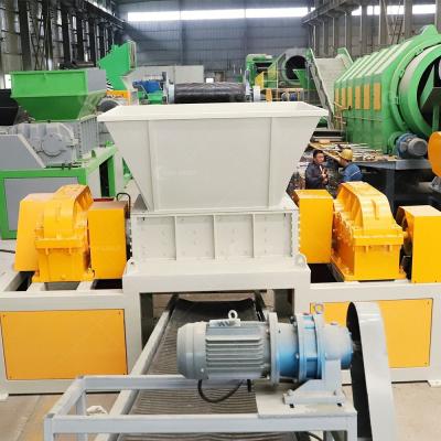 中国 800-5000kg/h 容量 廃棄タイヤと中古車 ダブルシャフト 細工機とリサイクルマシン 販売のため