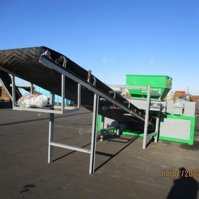 China Double Shaft Shredder Machine 9CrSi/D2/SKD-11 Blades Material for Shredding Material for sale