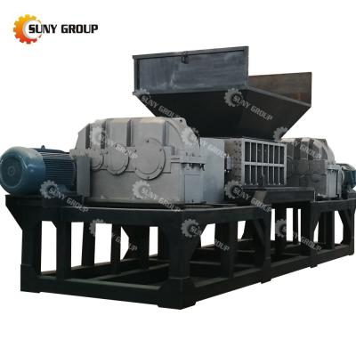 China Two Blades Waste Plastic Shredding Machine Customizable Blades for Optimal Performance for sale