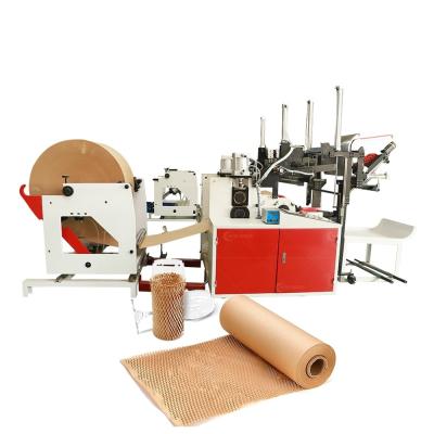 China Aanpasbare honingraat papierverpakkingssnijmachine met video-uitgaande inspectie Te koop