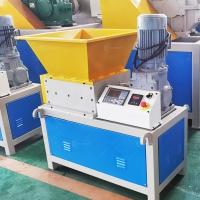 China Function Multifunctional Waste Material Shredder 50-100 kg Mini Double Shaft Shredder for sale