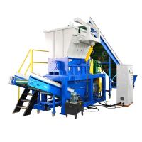 China Multifunctional Plastic Shredder Machine for Wood Chipper Blade Shredding for sale