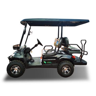 Cina Carrello da golf da caccia in alluminio a 4 posti 30 mph alimentato a batteria in vendita