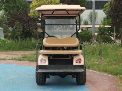 China Pink Color ODM Dual Drive Chariot 40 Mph Golf Cart Custom Golf Buggy 4 Wheel 4KW for sale