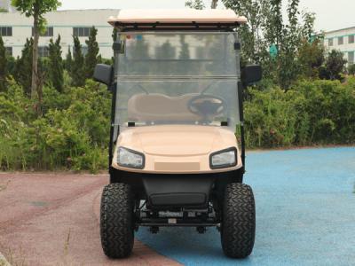 China Pink Color ODM Dual Drive Chariot 40 Mph Golf Cart Custom Golf Buggy 4 Wheel 4KW for sale