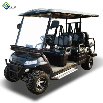 Cina Carrello da golf elettrico NVE LSV Limousine a 6 posti con tende parasole antipioggia in vendita