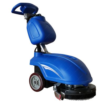 Cina Walk Behind Floor Scrubber Electric Vacuum Mechanical Road Sweeper Truck With Brush in vendita
