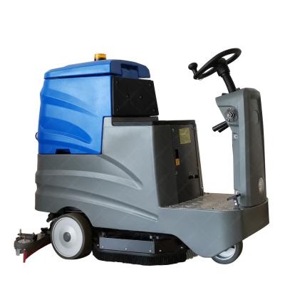 Cina Mechanical Electric Road Cleaning Industrial Vacuum Sweeper Machine Truck With Brush in vendita